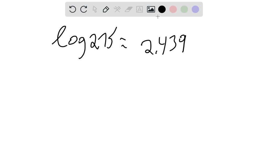 SOLVED:Use a calculator to approximate the value of the logarithms ...