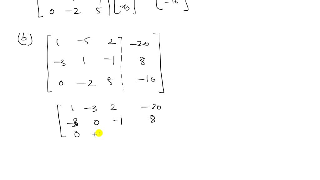 SOLVED Solve The System By Inverting The Coefficient Matrix And Using