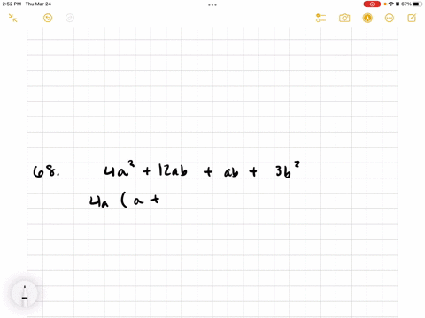 SOLVED:Factor using the AC method or trial and error. Write "prime" if ...