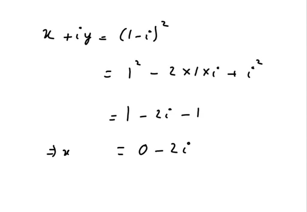 SOLVED: Solve for all possible values of the real numbers x and y in the following equations. x ...