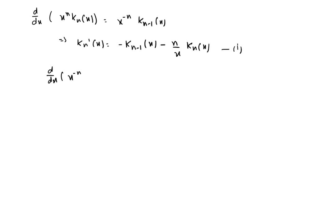 ⏩solveduse The Recursion Relations Of Section 15 And As Needed Numerade 1957
