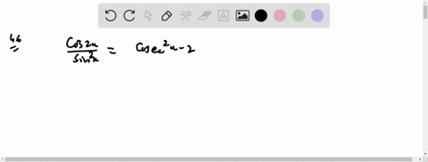 SOLVED:Use a double-angle or half-angle identity to verify the given ...