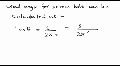 ⏩SOLVED:The square-threaded bolt is used to join two plates… | Numerade