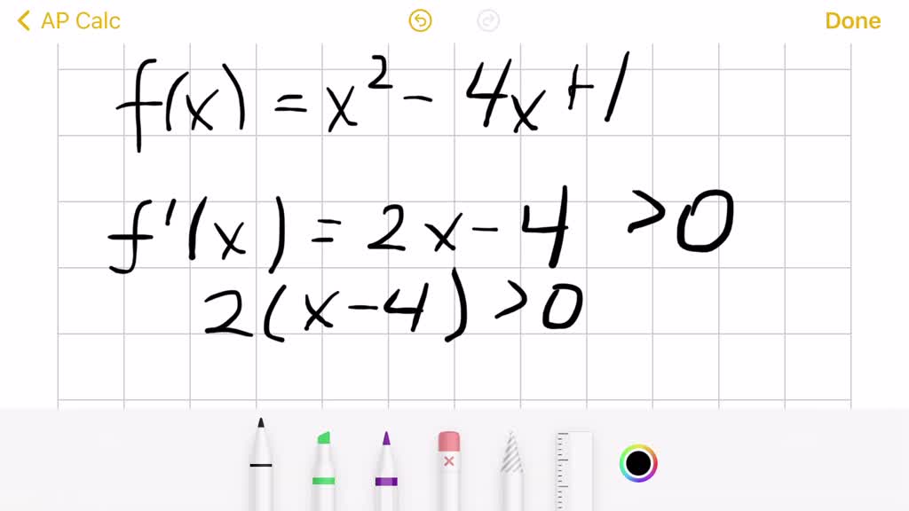 SOLVED:a. Find the imerse of each function (on the given interval, if specified) and write it in ...
