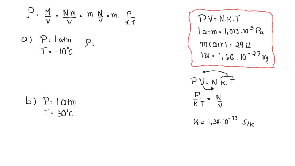 SOLVED For Air At 100 Psia And 60 F Calculate a The Density b SOLVED For Air At 100 Psia And 60 F Calculate a The Density b