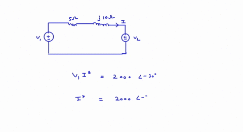 SOLVED:Find the real and reactive power absorbed by each element in the ...