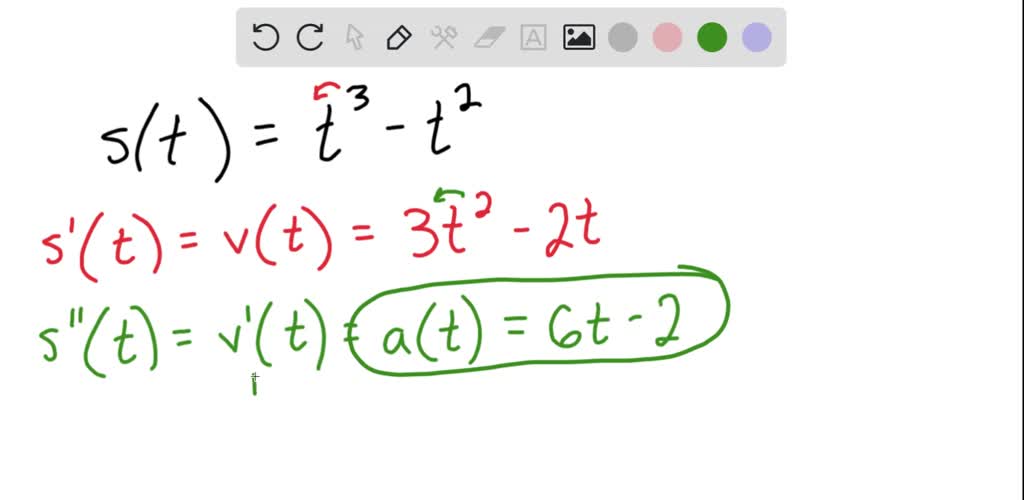 SOLVED:The position of a particle moving in a straight line is given by ...