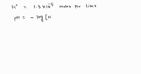 ⏩SOLVED:Use the pH formula in Example 2. The hydrogen ion… | Numerade