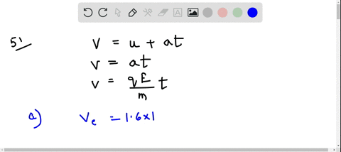 SOLVED:An electron and a proton are each placed at rest in an external uniform electric field of ...