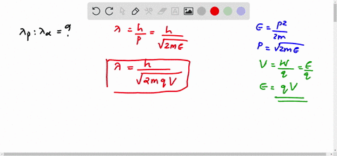 SOLVED:A proton and an α-particle are accelerated through the same potential difference. The ...