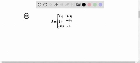 SOLVED:Use technology to find the inverse of the given matrix (when it exists). Round all ...
