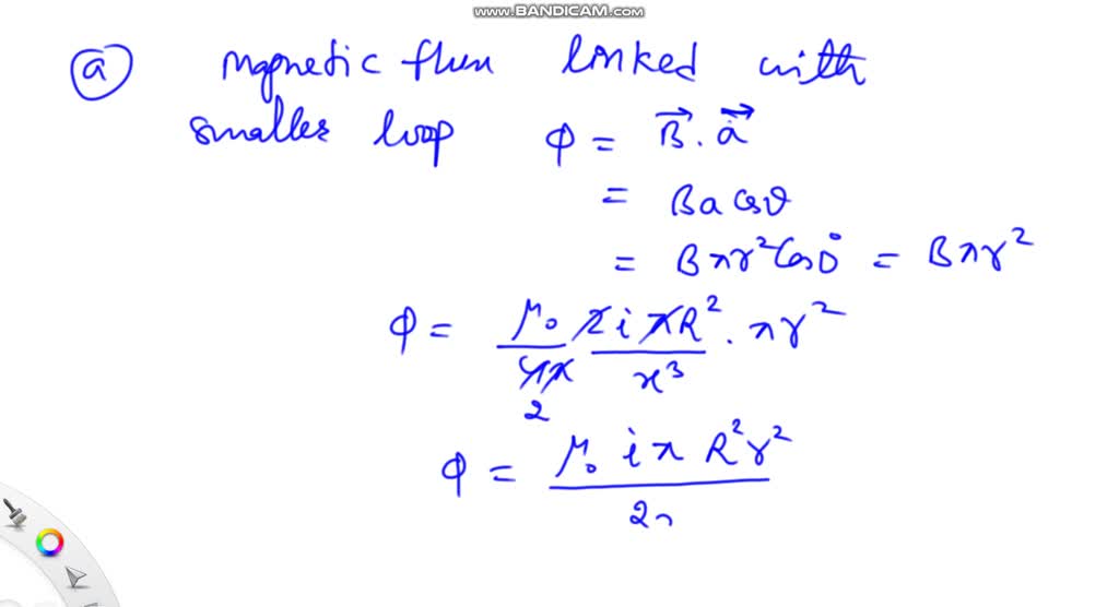SOLVED:Figure 30-47 shows two parallel loops of wire having a common axis. The smaller loop ...