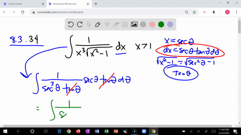 SOLVED:Trigonometric substitutions Evaluate the following integrals using trigonometric ...