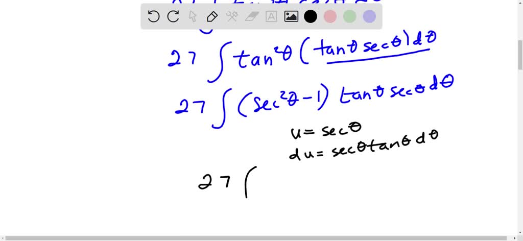 SOLVED:Evaluate the integral using the indicated trigonometric ...