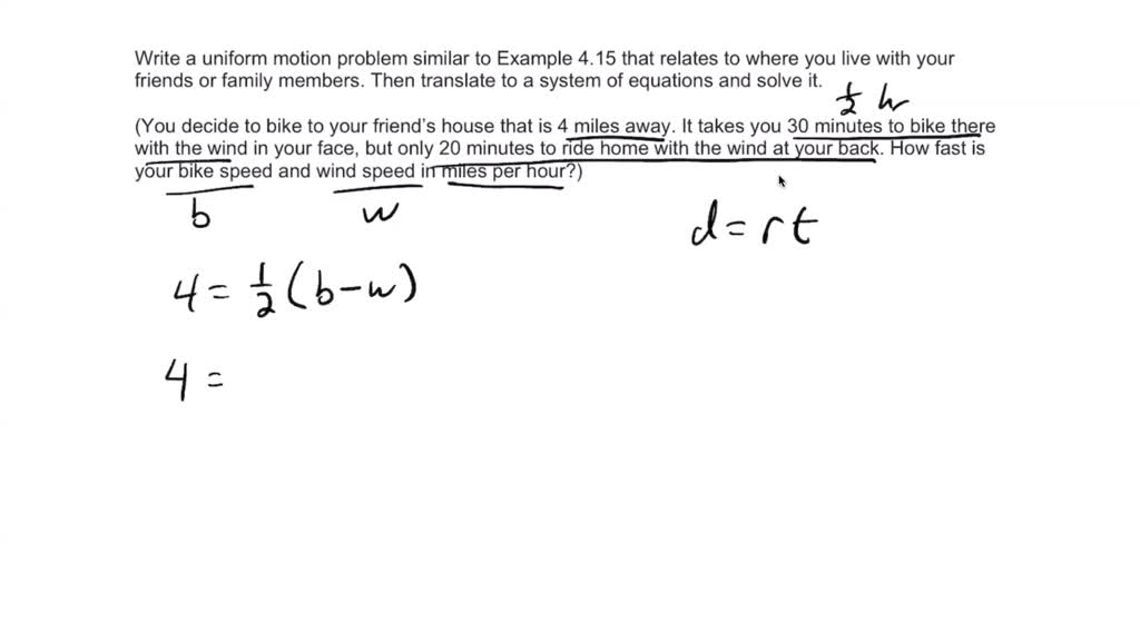 Solved Fill In The Missing Steps In The Derivation Of The Equations Of Motion For Example 5 8