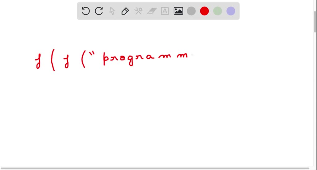 Solved Suppose The Function F Expects A String As Its Input And Returns The Same String As Its
