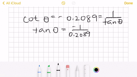 SOLVED:Use the given information and your calculator to find \theta to ...