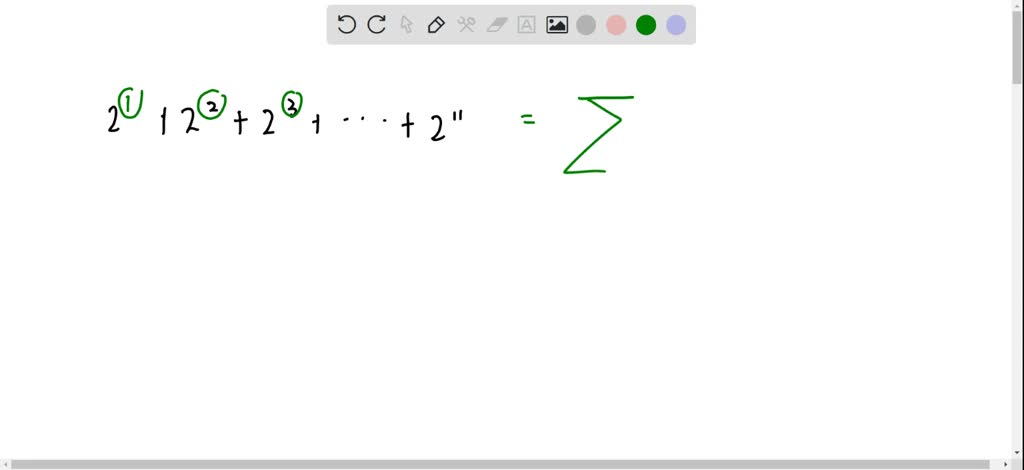 Express 1+2+2^{2}+2^{3}+2^{4}+2^{5} in sigma nota…