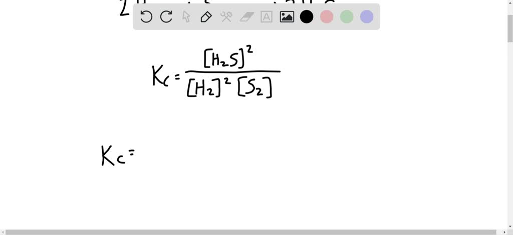 SOLVED:Consider the following equilibrium process at 700^∘ C : 2 H2(g ... SOLVED:Consider the following equilibrium process at 700^∘ C : 2 H2(g ...