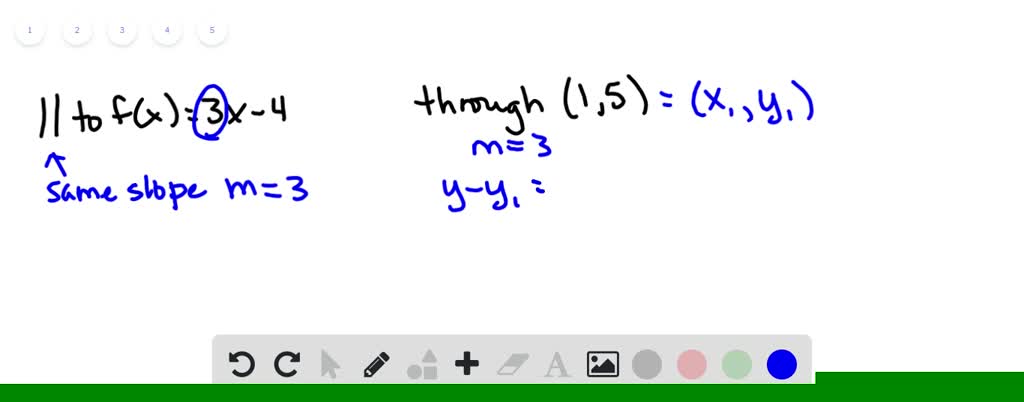 SOLVED:Find an equation of each line. Write the equation using function ...