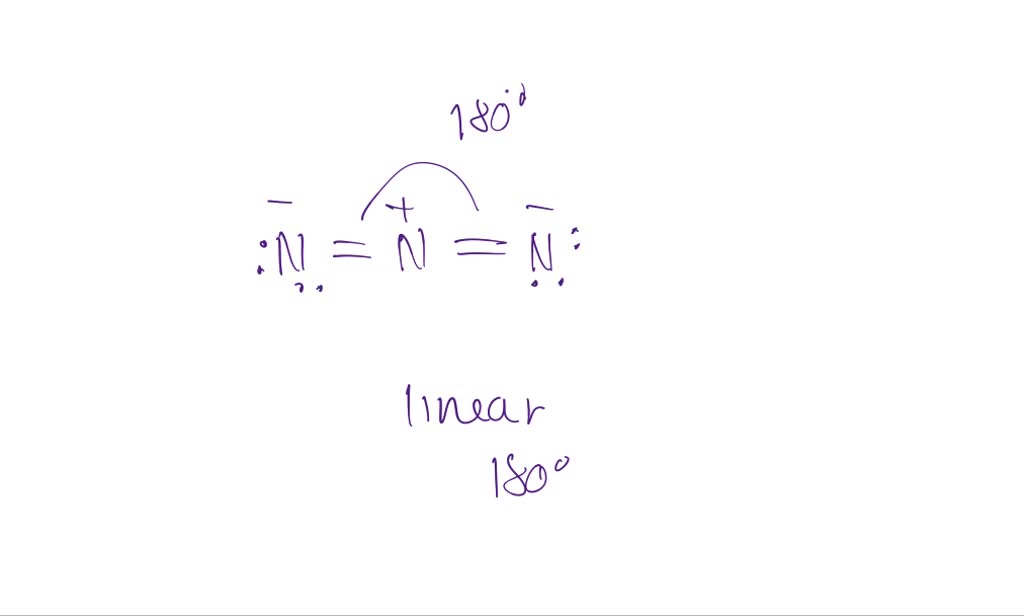 SOLVED:What is the shape of the N3 anion? What is the numeric value of ...