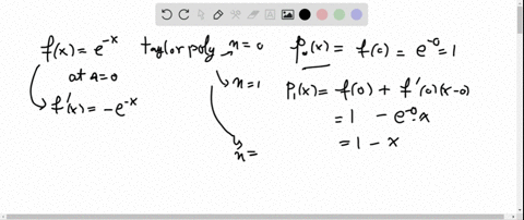 a. Find the nth-order Taylor polynomials of the given function centered ...