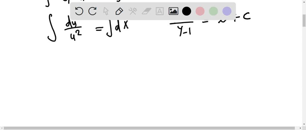 SOLVED:Often a radical change in the solution of a differential ...