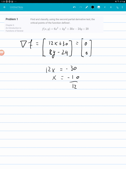 ⏩SOLVED:Find and classify, using the second partial derivative test ...