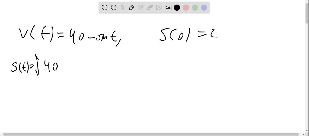 ⏩SOLVED:Find the position function s(t) from the given velocity or ...
