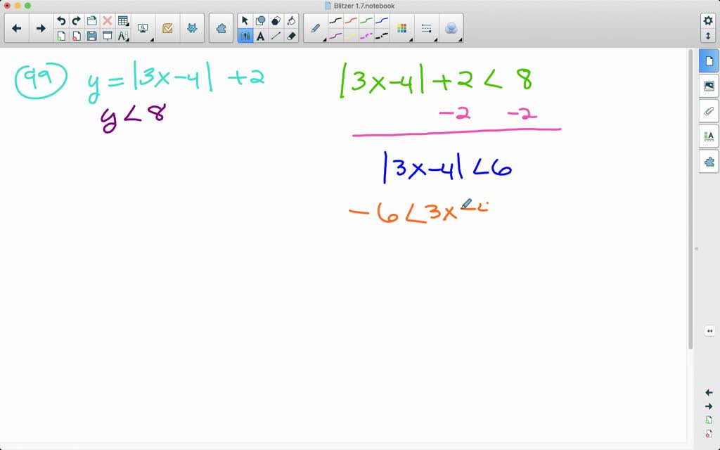 SOLVED:In Exercises 95–102, use interval notation to represent all values of x satisfying the ...
