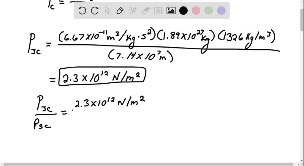 SOLVED:Estimate the pressure scale height near the surfaces of Earth ...