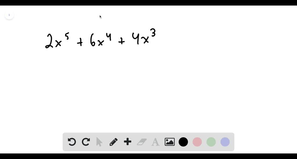 SOLVED Consider The Polynomial 2 X 5 6 X 4 4 X 3 How Many Terms Does