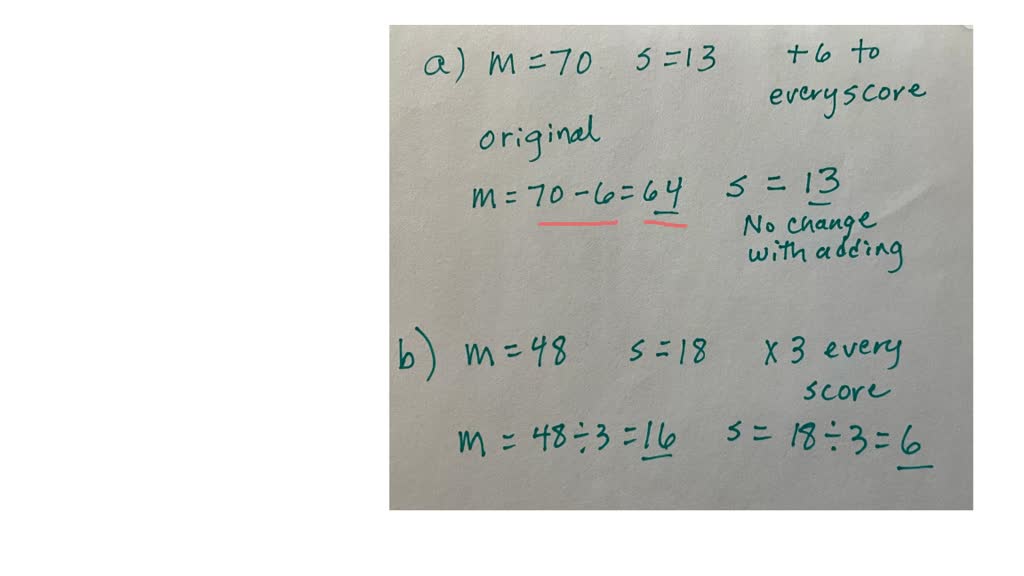 Solve the following problems. a. After 6 points have been added to ...