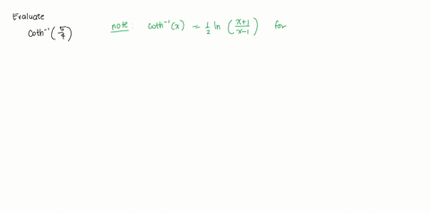 SOLVED:When hyperbolic function keys are not available on a calculator, it is still possible to ...