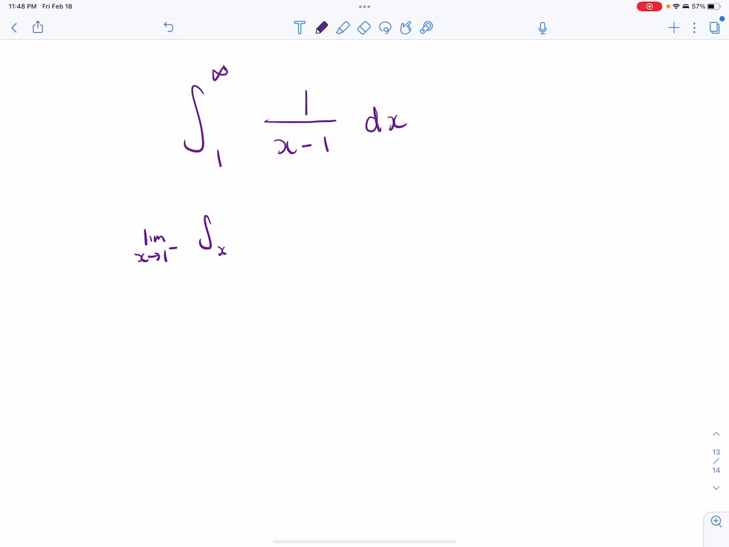 SOLVED:Express each improper integral as a sum of limits of proper definite integrals. Do not ...