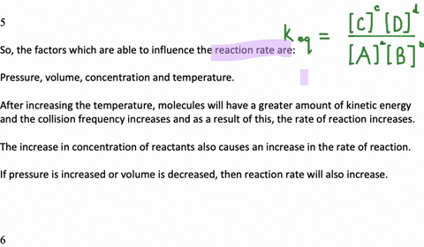 Gcse Reaction Rates Revise Factors Which Affect Them