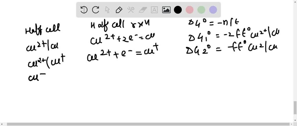 SOLVED:The standard reduction potentials of Cu^2+ |Cu and Cu^2+ |Cu ...