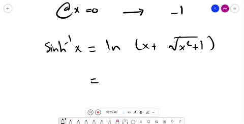 SOLVED:Inverse hyperbolic sine The inverse hyperbolic sine is defined ...