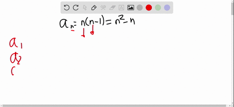 SOLVED: Find the first three terms and the eighth term of the sequence that has the given nth ...