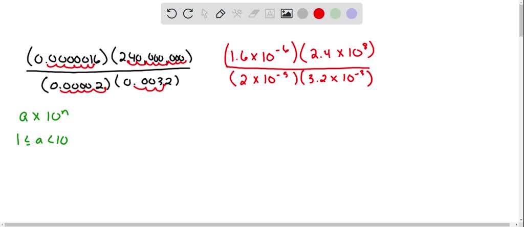 ⏩SOLVED:Use scientific notation to calculate the result in each… | Numerade