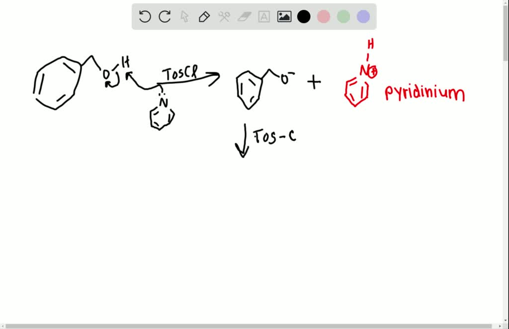 SOLVED:When a primary alcohol is treated with p -toluenesulfonyl ...