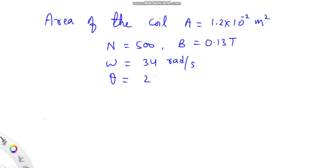 SOLVED:A square loop (side a ) is mounted on a vertical shaft and rotated at angular velocity ω ...