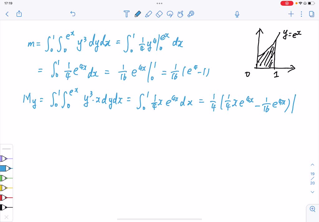 SOLVED:Find the center of mass of the lamina that has the given shape ...