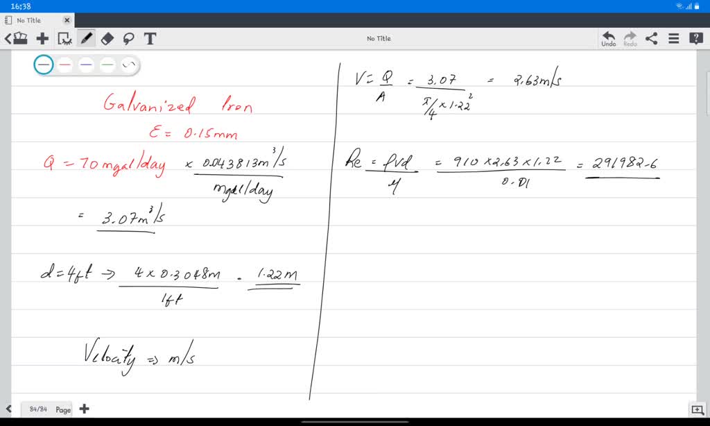 A crude oil pipeline is to be built to carry oil at the rate of 1 ...
