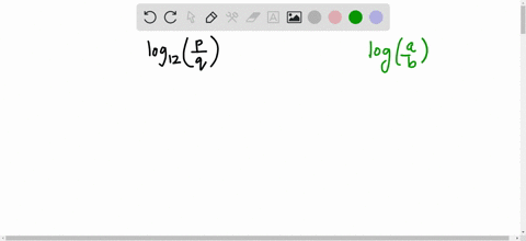 ⏩SOLVED:Use the quotient property of logarithms to write the… | Numerade
