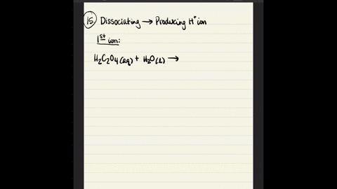 SOLVED:There are two crystalline forms of oxalic acid, \mathrm{HOOC ...