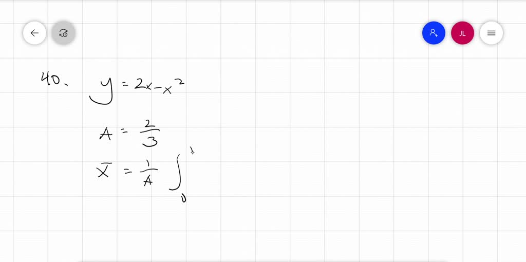 SOLVED:In Exercises 49-52, find and/or verify the centroid of the ...