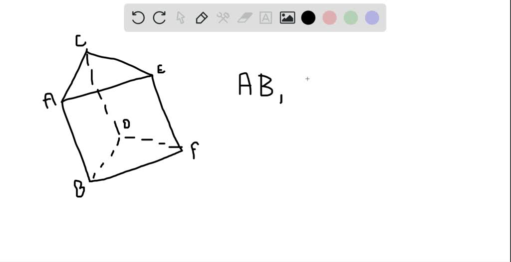 SOLVED:The figure below represents an oblique triangular prism. (Figure ...