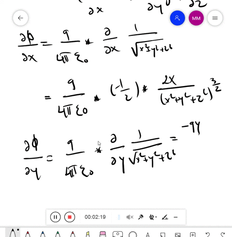 ⏩SOLVED:The potential function for the force field due to a charge q… | Numerade