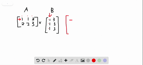 SOLVED:To find the product A B of two matrices A and B, which of the ...